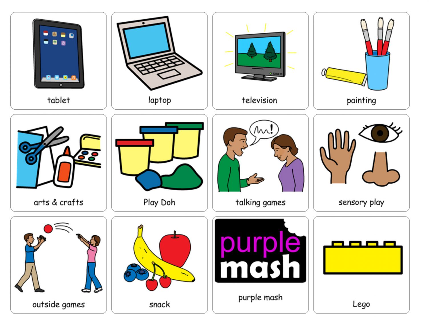 Makaton/Visuals - Southgate School Almondbury