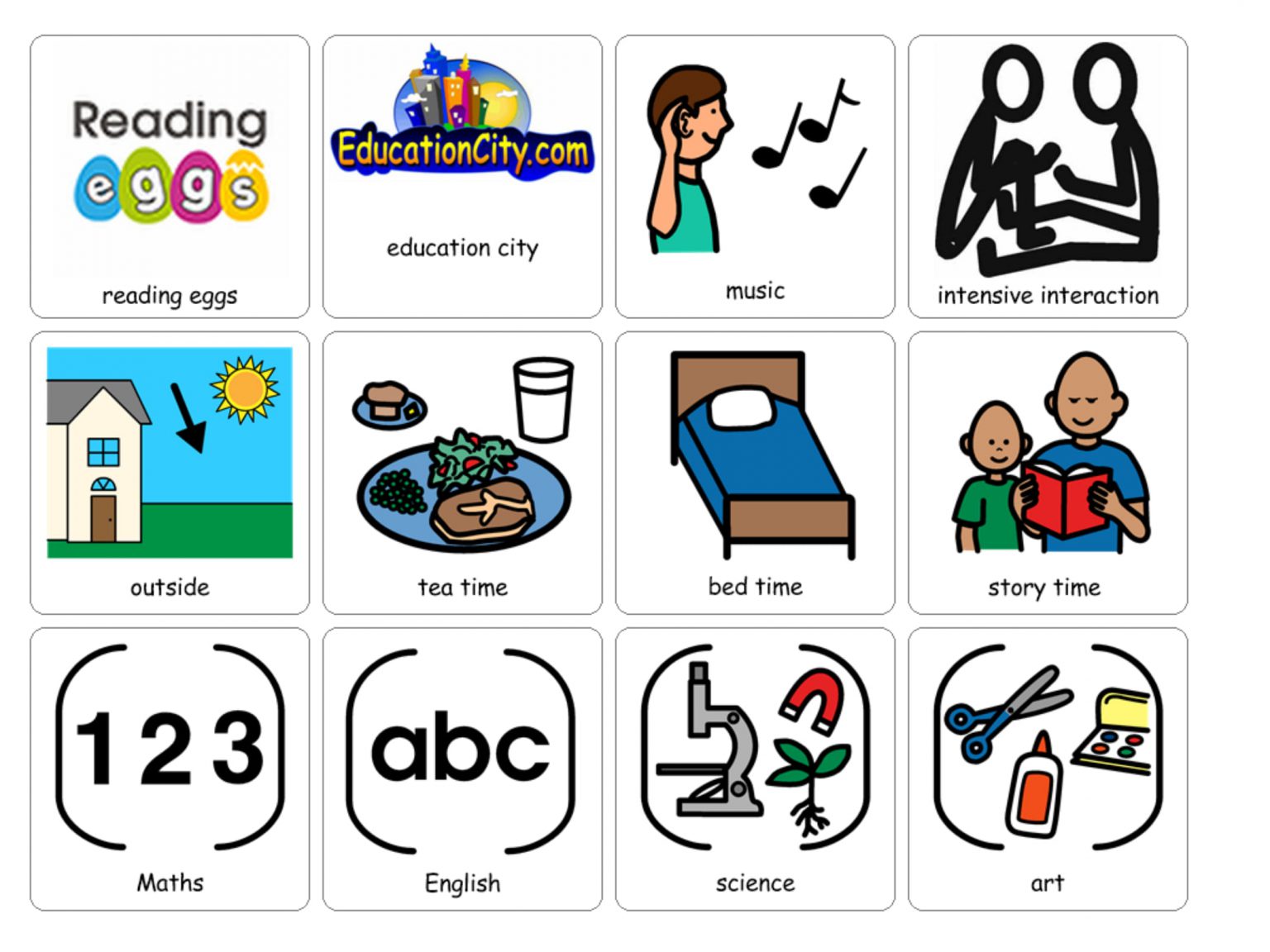 Makaton/Visuals - Southgate School Almondbury